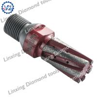 China Granite Finger Drill Core Bit Diamond Cutting Tools for Core Drilling 38mm Diameter for sale