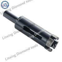 China Granite Finger Drill Core Bit Diamond Cutting Tools for Core Drilling 38mm Diameter for sale