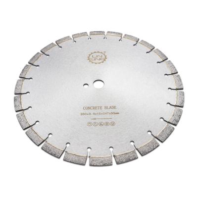 中国 高耐久性 350mm シンター珠 ダイヤモンド 壁 切断用 コンクリート 刃 販売のため