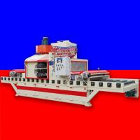 China LINSING Flamed Stone Finish Processing Machine for Chiseled Rough Picking Granite Slab for sale
