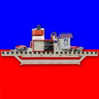 China LINSING Flamed Stone Finish Processing Machine for Chiseled Rough Picking Granite Slab for sale