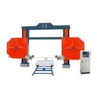 China Stone Industry 6800 kg Automatic CNC Diamond Wire Saw For Stone Profiling Squarying for sale