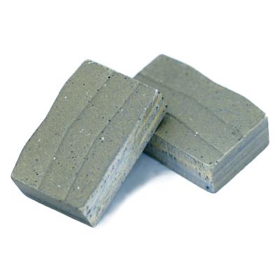 China Wereldmarkt Diamantsegmenten voor marmeren granit snijden met behulp van hotpress sintergereedschap Te koop
