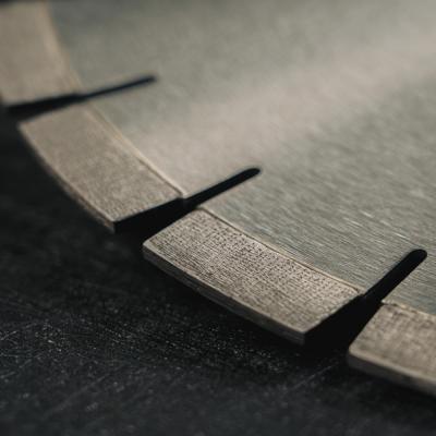 Cina Granito Quarzo Pietra Wet Cutting 14 pollici Segmentato Diamante Carburo Cerchiera Circolare in vendita