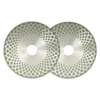 China Customized Support OBM Diamond Electroplated Disc for Stone Cutting Chain Saw Blade for sale
