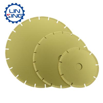 Cina 7/10/12 mm Altezza del segmento 350 mm Lama di seghe di diamanti per attrezzi di lavorazione del marmo in vendita