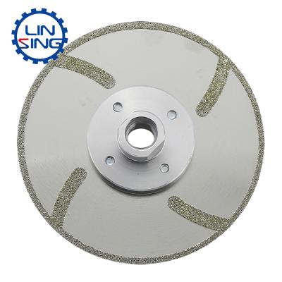 Cina 7/10/12 mm Altezza del segmento 350 mm Lama di seghe di diamanti per attrezzi di lavorazione del marmo in vendita
