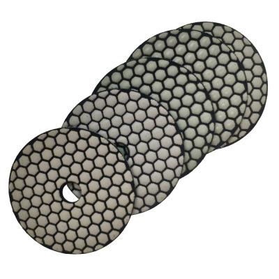 Cina Pad di lucidatura a mano a mano a base di diamanti e pad di lucidatura per la pietra in vendita