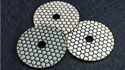 Cina Pad di lucidatura a mano a mano a base di diamanti e pad di lucidatura per la pietra in vendita