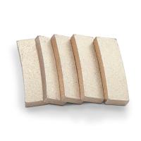 China Hot Press Sintering Machine High Frequency Brazed Diamond Segments for Granite Cutting for sale