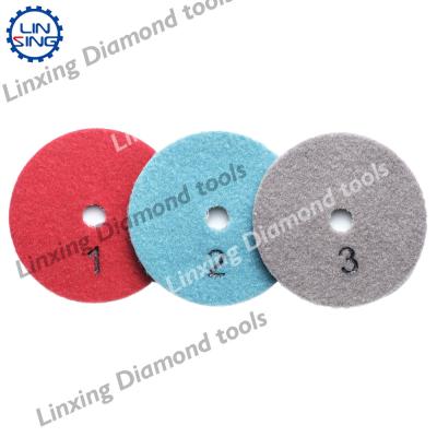 Cina Pad di lucidatura a base di diamanti bagnati e secchi per una finitura impeccabile in vendita