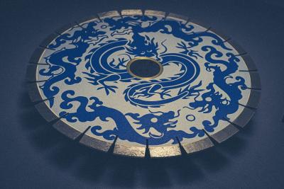 Cina Disco di taglio di pietra di granito 14'' Lama non flessibile con strumento per la macchina a lame di ponte laser in vendita