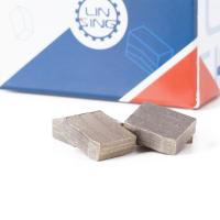 China LINSING Diamond Segment for Granite Block Cutting Stone Cutting Tip Saw Blade Tools for sale