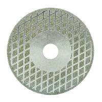 China High Cutting Speed Double Electroplated Diamond Saw Blade for Customized Stone Cutting for sale