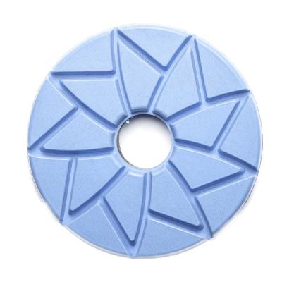 Cina OBM Support Stone Grinding Wheel Snail Lock Edge Pad di lucidatura per la macinazione di lastre di granito in vendita