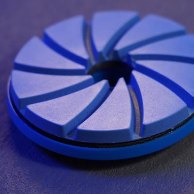 Cina Colori personalizzati 6 pollici Snail Lock Diamante Bordi di lucidatura pad per e lunga durata in vendita
