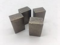 China Professional Diamond Segment Sandstone Cutter Tips Layer Flat Shape Segment 24*9*15mm for sale