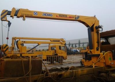 China Lifting Hydraulic Truck Mounted Crane, Fast Response Telescoping Boom Crane for sale