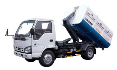 China Sealed Rear Loading Garbage Truck , Special Purpose Vehicles for sale