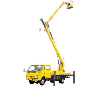 China XCMG Rotary Platform Boom Lift Truck , Three Telescopic Arms for sale