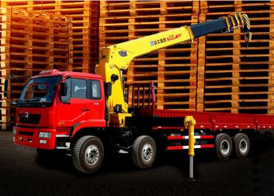 China Mobile Telescopic Boom Truck Crane , 16T 80 L/min Oil Flow for sale