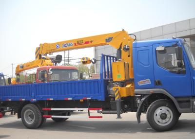 China Telescopic Boom Truck Mounted Crane 6.3 Ton For Safety Transportion for sale
