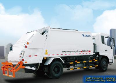 China Self Compress Special Purpose Vehicles Rear Loader Garbage Truck for sale