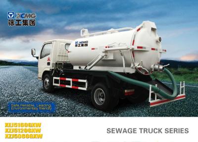 China 6.5L Special Purpose Vehicles , Septic Pump Truck For Noncorrosive Mucus Liquid Without Alkalis for sale