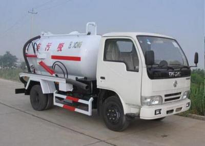 China 6.5L Energy Saving Special Purpose Vehicles , Suction Truck For Noncorrosive Mucus Liquid for sale