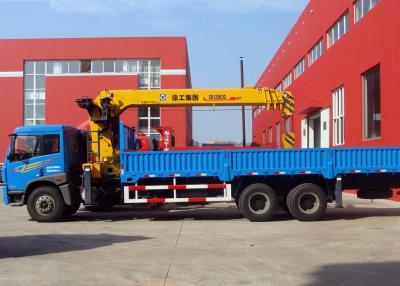 China 12 Ton Transportation Telescopic boom crane truck / Truck Mounted Crane for sale