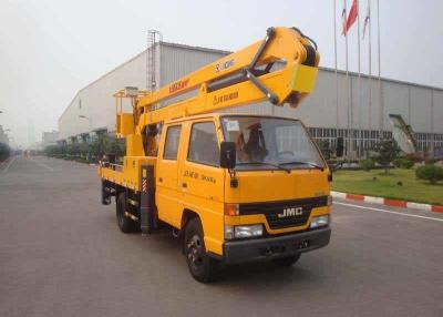 China XCMG Bucket Articulating Truck Mounted Lift , 2T Lifting Capacity for sale