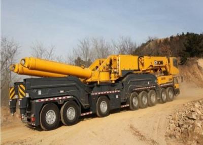 China Hydraulic QAY800 mobile lift crane Durable 7- segment All Terrian for sale
