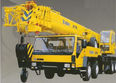 China 70ton Extended Boom Hydraulic Mobile Crane Large Working Scope QY70K-I for sale