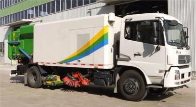 China 8tons Multifunction Road Sweeper Truck / Waste Collection Vehicles for sale