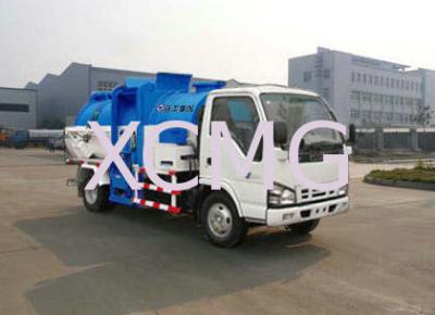 China 4.3m³ Sealed Unload Food Waste Collection Special Purpose Vehicles XZJ5070TCA for sale