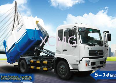 China Special Purpose Vehicles 6tons Garbage Trucks With Pull Arm XZJ5121ZXX for sale