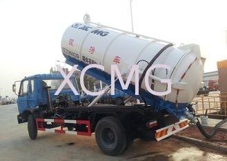 China Vaccum Special Purpose Vehicles , 6.5L Septic Pump Truck For Irrigation / Drainage for sale