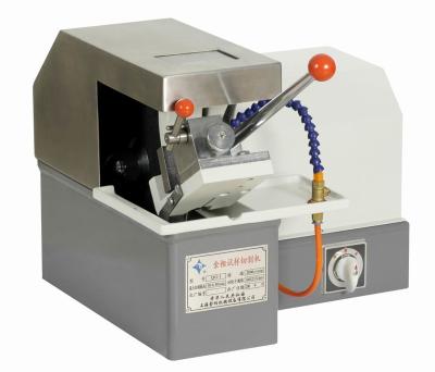 China Easy Type Manual Metallographic Sample Cutting Machine with Quick Clamp for sale