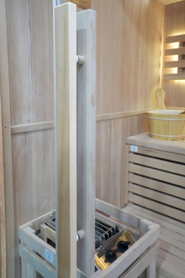 Far Infrared Sauna Room interior details