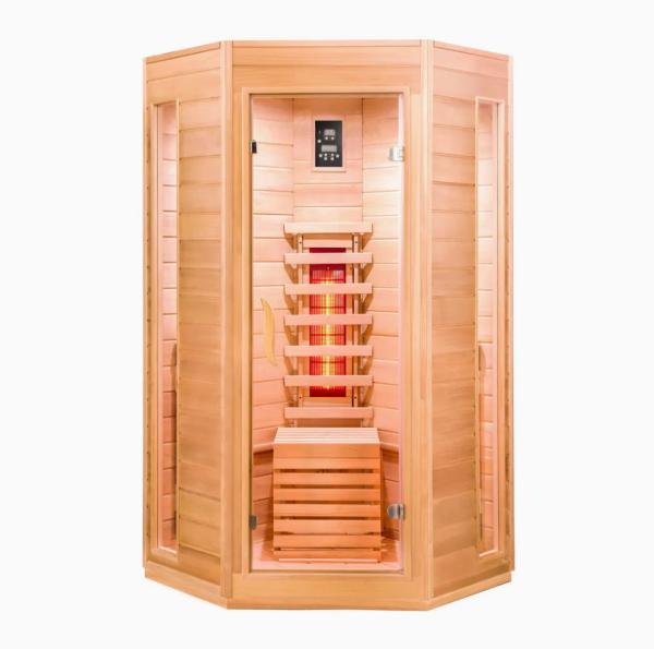 Quality High Efficiency Insulation Windproof EV-001SLC Dry Far Infrared Sauna for sale