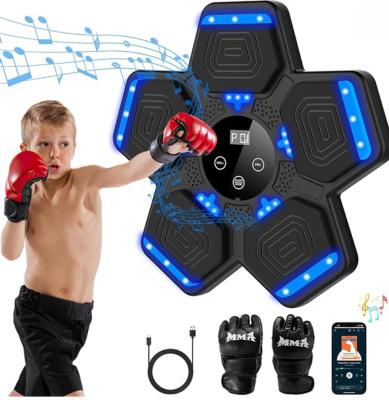China Music Boxing Machine, Interactive Punching Trainer with Boxing Gloves for sale