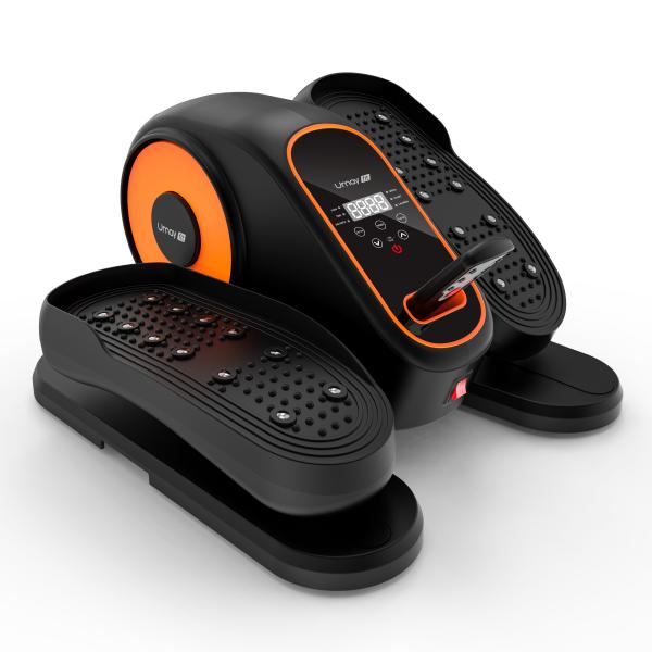 Quality 2 in 1 Under Desk Elliptical Machine Seated Leg Exerciser with Remote for sale