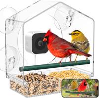 Quality Window Bird Feeder with Camera, Wild Bird Feeders for Outdoors for sale