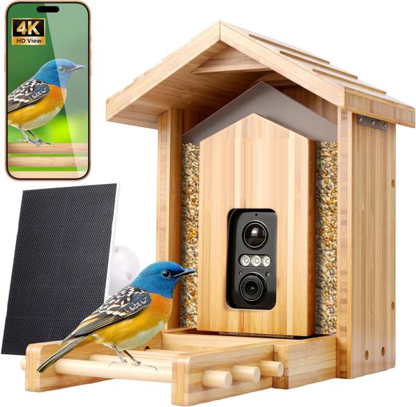 Quality BAMBOO  WOODEN SMART BIRD FEEDER for sale
