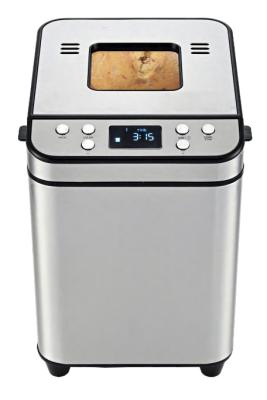 China Home Bread Maker 700W DC Motor 25 Preset Menus 3 Crust Options Delay Start Timer for sale