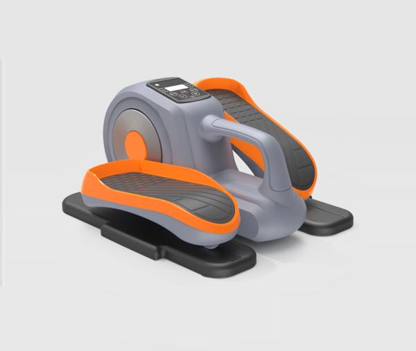 Quality 2 in 1 Under Desk Elliptical Auto / Manual Pedal Exerciser with Remote & LCD Display for sale