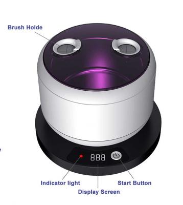 China Ultrasonic Retainer Cleaner Machine Dental Cleaning Pod for sale