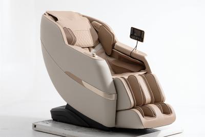 China Smart Massage Chair with 5-Year PU Leather, Graphene Heat Therapy, Bluetooth Entertainment, and Wheeled Design for sale