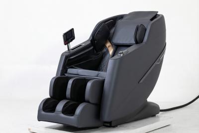 China Graphene Heated L-Track Massage Chair | Zero-Gravity Suspension Mechanism + Smart Touch Panel | Bluetooth Audio & Leg Airbag Therapy for sale