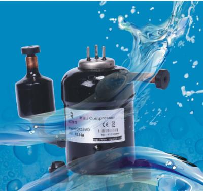 China Best Portable Compressor 12V for Water Chiller and Other Small Liquid Refrigerantion System for sale